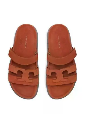 Tory Burch Ines Sport Slides - Orange