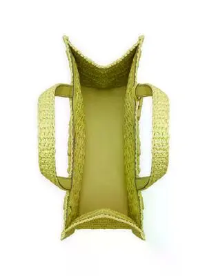 Tory Burch Small Ella Hand-crocheted Popcorn Tote - Green