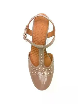 Chie Mihara Mira Perforated T-bar Pumps