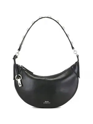 Polo Ralph Lauren Stud-embellished Shoulder Bag - Black