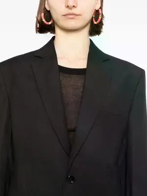 BLAKLACE Single-breasted Blazer - Neutrals