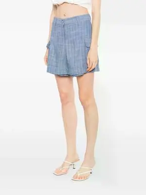 BLAKLACE Pinstriped Cargo Shorts