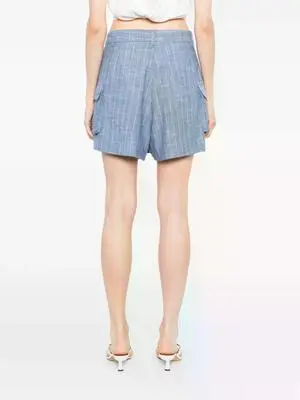 BLAKLACE Pinstriped Cargo Shorts