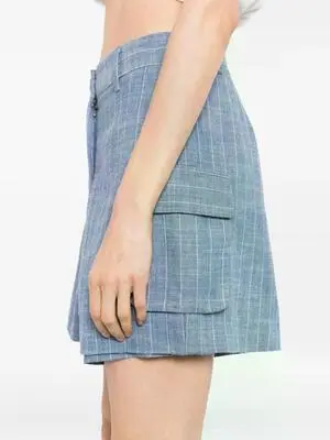 BLAKLACE Pinstriped Cargo Shorts