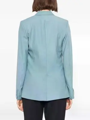 BLAKLACE Button-up Blazer - Blue