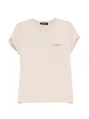 BLAKLACE Logo-embroidered T-shirt
