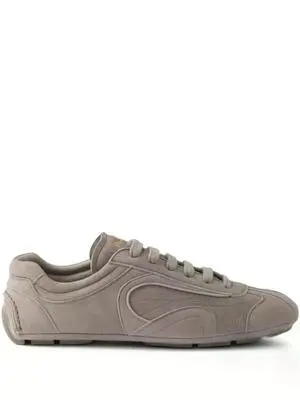 Prada Montecarlo Re-edition 2005 Suede Sneakers - Grey
