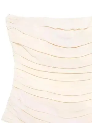 HERSKIND Ringo Ruched Top - Neutrals