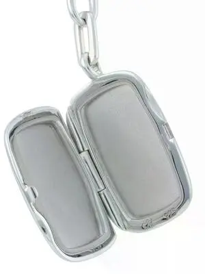 Monica Rich Kosann Slim Dee Rectangle Locket Necklace
