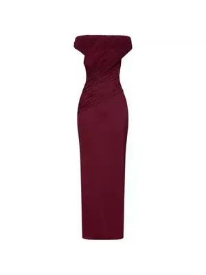 CHATS BY C.DAM Meriel Maxi Dress - Red