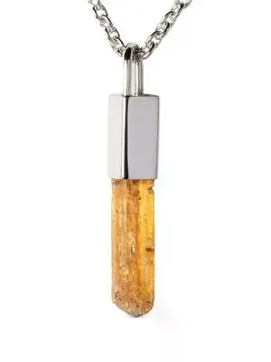 PARTS OF FOUR Talisman Topaz Necklace - Silver