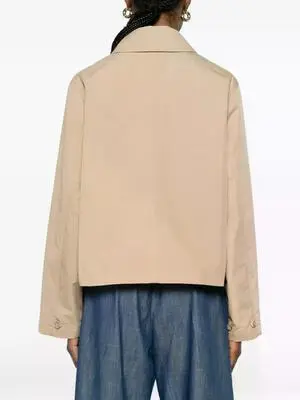 OTTOD'AME Buttoned Jacket With Patch Pockets