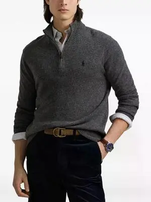 Polo Ralph Lauren Quarter-zip Sweater - Grey