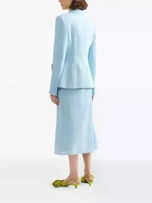 Erdem Draped Embellished Skirt
