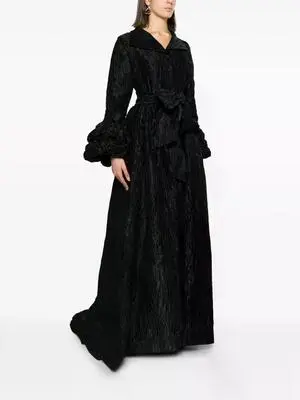 BARUNI Shimmer Belted Gown