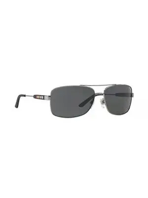 Burberry Rectangle-frame Sunglasses - Silver