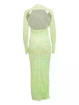 Jacquemus Check-pattern Midi Dress