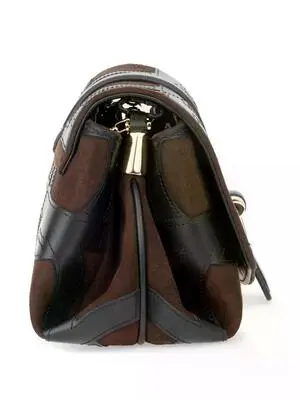 FERRAGAMO Front Flap Crossbody Bag With Gancini Clasp