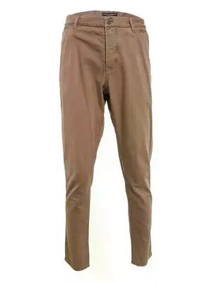 Dolce & Gabbana Cotton Trousers - Brown