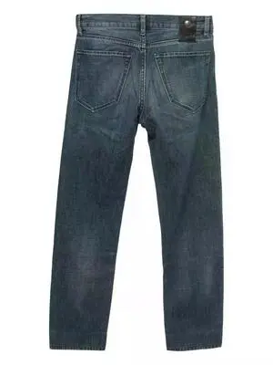 BOSS Whiskering-effect Straight Leg Jeans