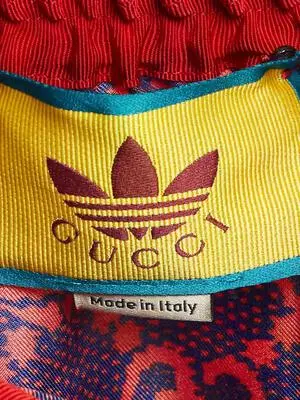 Gucci X Adidas All-over Logo Silk Shorts
