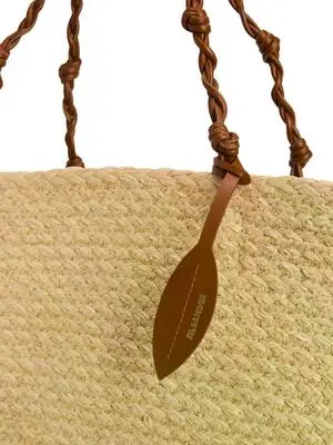 JIL SANDER Tangle Bucket Bag With Logo Tag