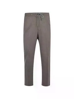 Corneliani Drawstring Trousers - Neutrals