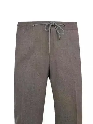 Corneliani Drawstring Trousers - Neutrals
