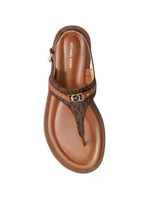 Michael Kors Mandy Buckle Pattern Sandals