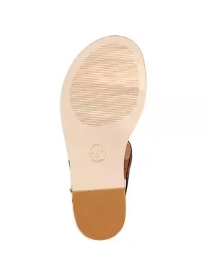 Michael Kors Mandy Buckle Pattern Sandals