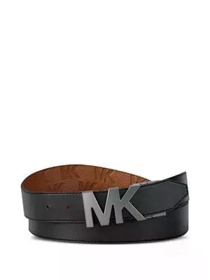 Michael Kors Logo Hardware Belt - Neutrals