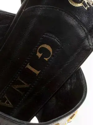 GINA 130mm Studded Platform Sandals
