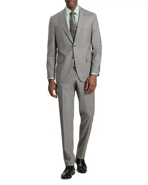 Ted Baker London Modern Fit Plaid Suit Jacket - Grey