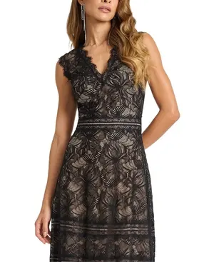 Tadashi Shoji Ralla Orchid Lace Dress