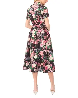 Ted Baker London Drop Waist Midi Dress