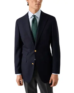 Eton Contemporary Fit Striped Twill Shirt - Light Blue