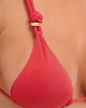VIX PAULA HERMANNY Gal Tri Parallel Bikini Top - Joyride