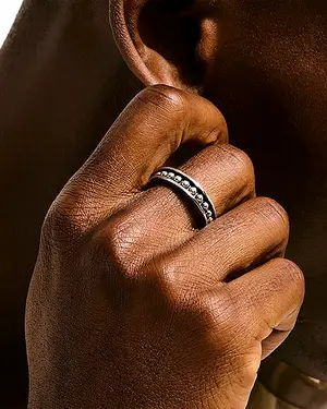 John Hardy Sterling Nailhead Ring - Silver