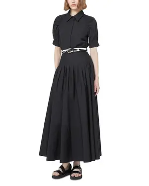 Max Mara Puff Sleeve Shirt - Black
