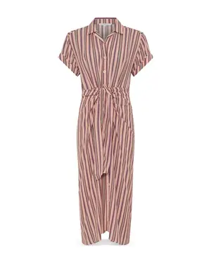 Gerard Darel Raena Twisted Waist Shirt Dress