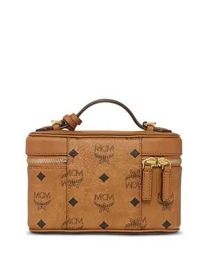 Mcm Aren Mini Visetos Crossbody Bag
