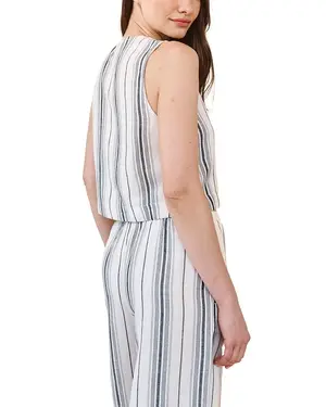 Bella Dahl Sleeveless Button Front Top - Boardwalk
