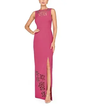 KAY UNGER Isobel Column Gown