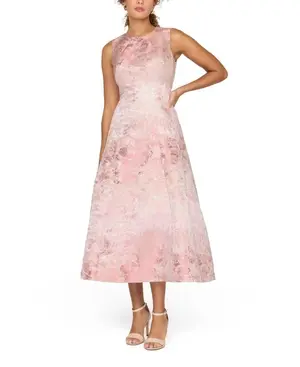 KAY UNGER Philippa Tea Length Dress