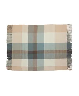 ALLPA Handwoven Alpaca Throw - Blue