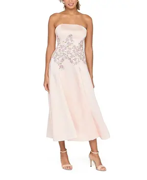 KAY UNGER Tabitha Tea Length Dress