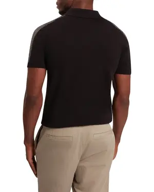 Ted Baker London Gregry Small Stitch Knit Polo Shirt