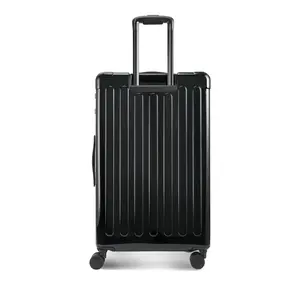 HEDGREN Hedge Glossy Large Expandable Spinner Checked Bag - Nocturne