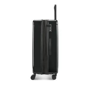 HEDGREN Hedge Glossy Large Expandable Spinner Checked Bag - Nocturne