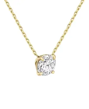 VRAI 2.0ctw Solitaire Necklace - Gold